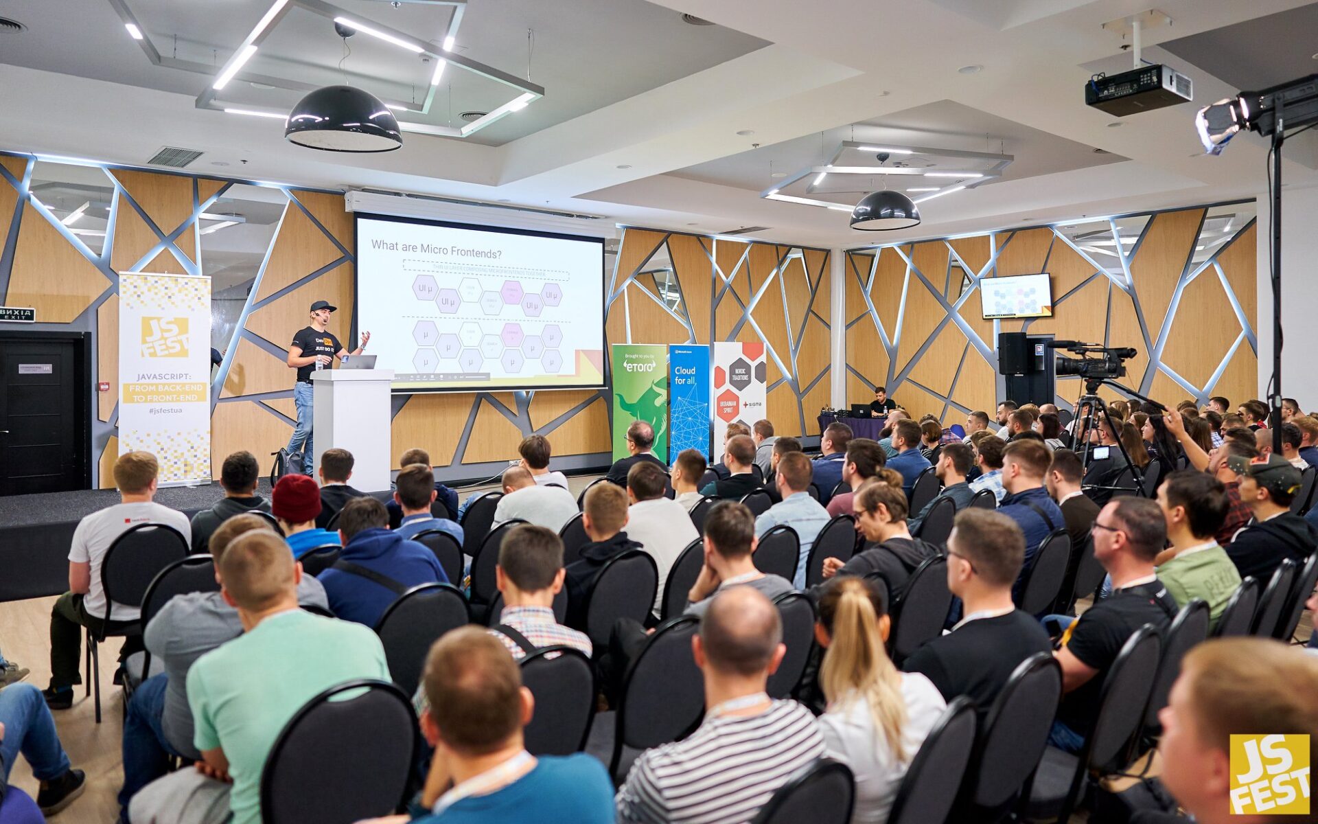 Attending the biggest professional Javascript conference in Ukraine, JS ...